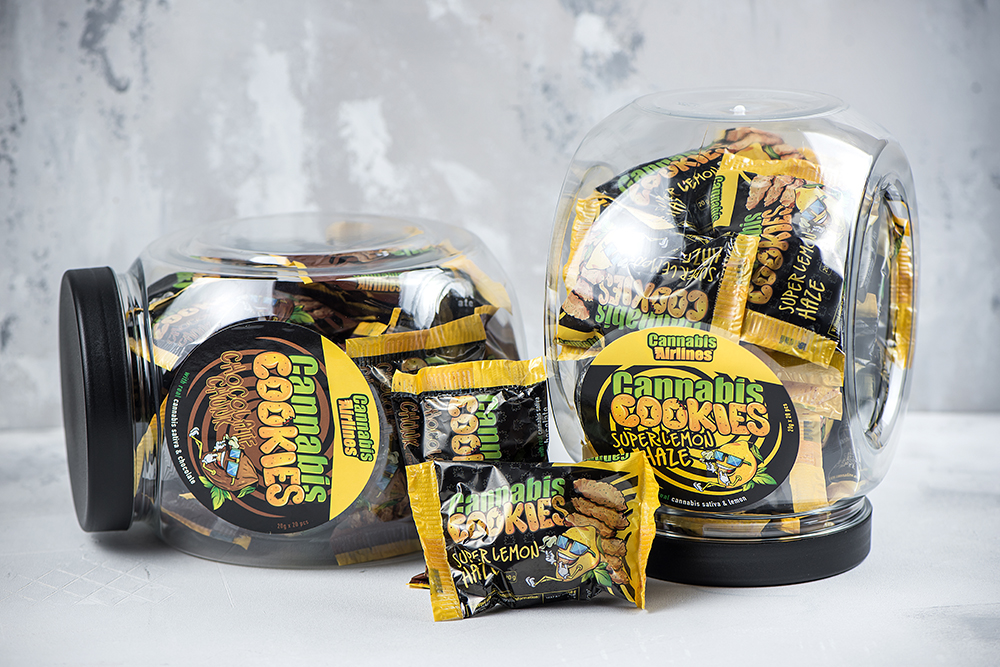 Cannabis Airlines Cannabis Cookies – MANGO KUSH JAR - cannaline ...