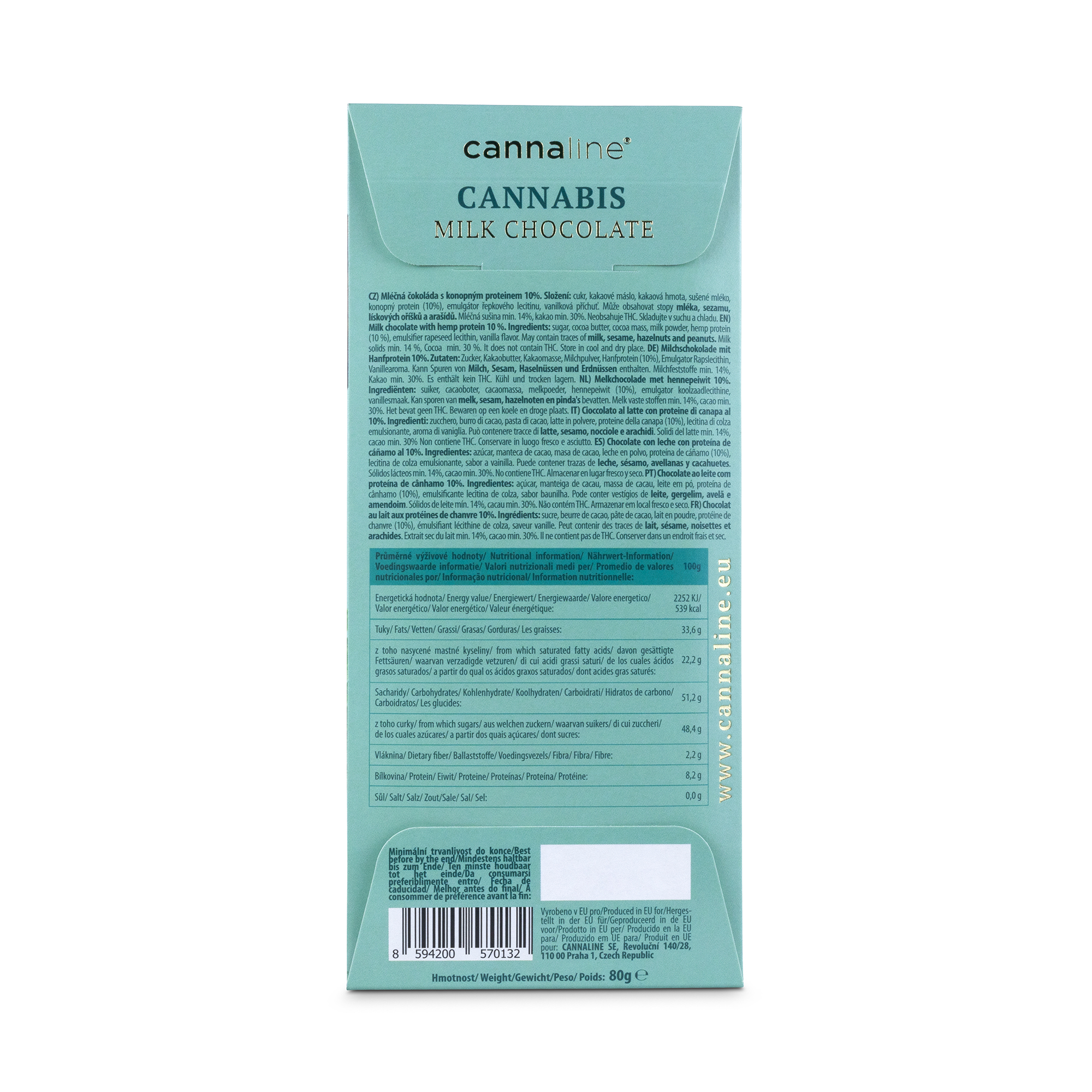 cannaline Premium Cannabis Milk Chocolate - cannaline - Highest Quality ...